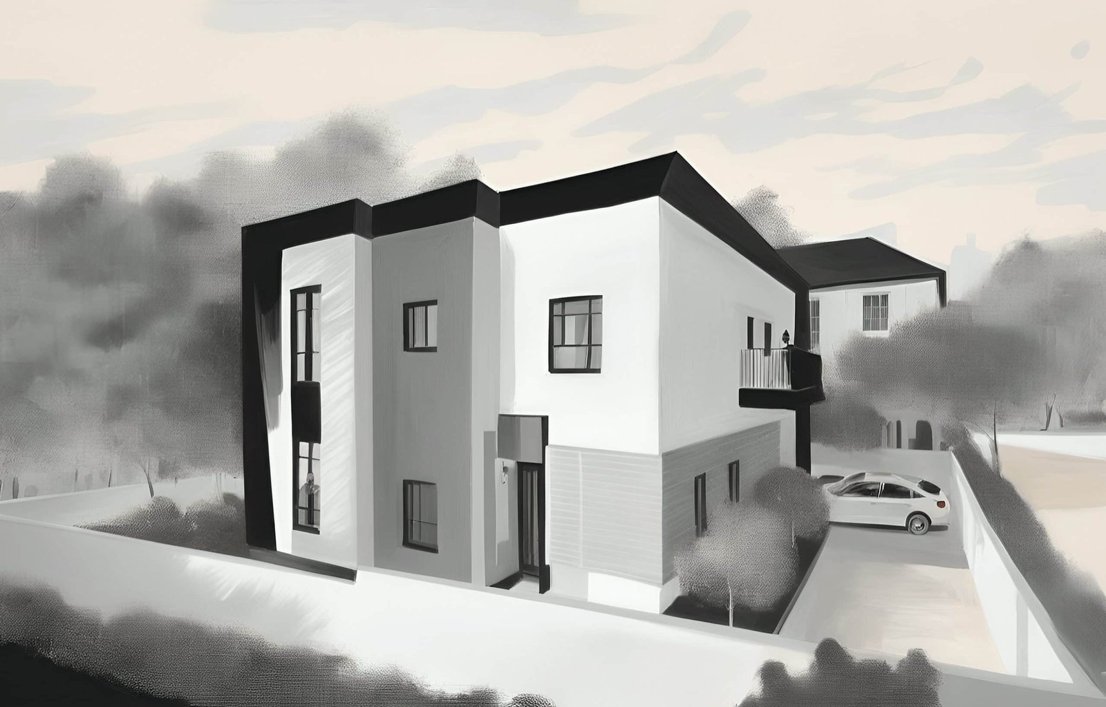 Sharp Modernity with a Unique Frame - Shneor Architecture